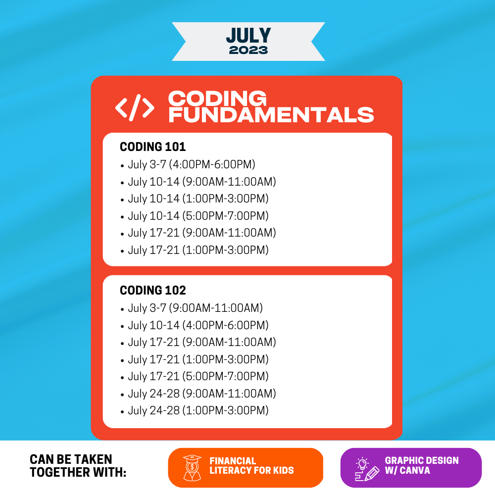 Intro to Coding Course: Coding 102 with Scratch for Kids Ages 6+ – The Coding School