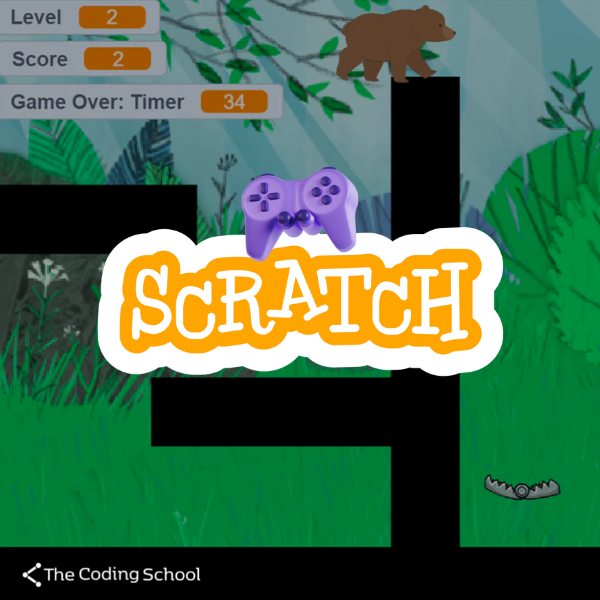 Make Your Own Game 3 with Scratch – The Coding School